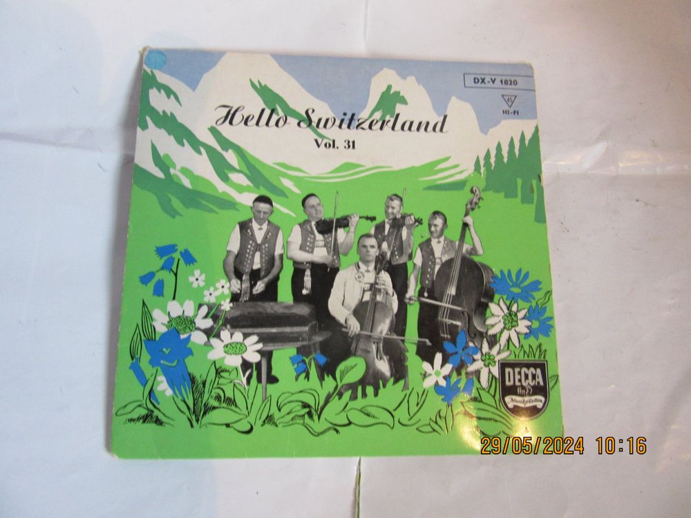 Vinyl-Single Hello Switzerland Vol.31 (Gebraucht) in Rüdlingen für CHF ...