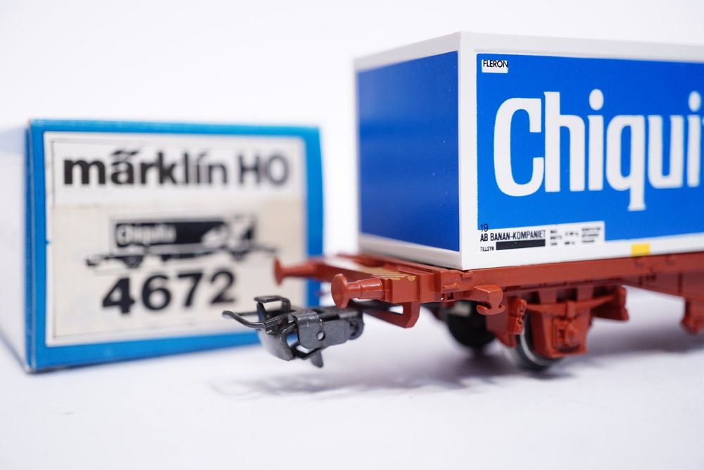 8∂ Märkli 4672 SJ Schweden Containerwagen Chiquita | Kaufen auf Ricardo