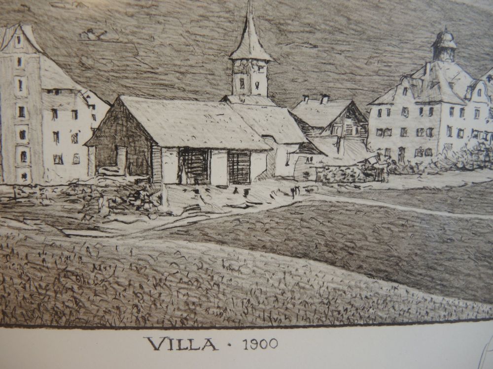 Villa Vella Stich Original Grafik v PAUL WYSS Val Lumnezia (Gebraucht) in Rorschach für CHF 35 ...