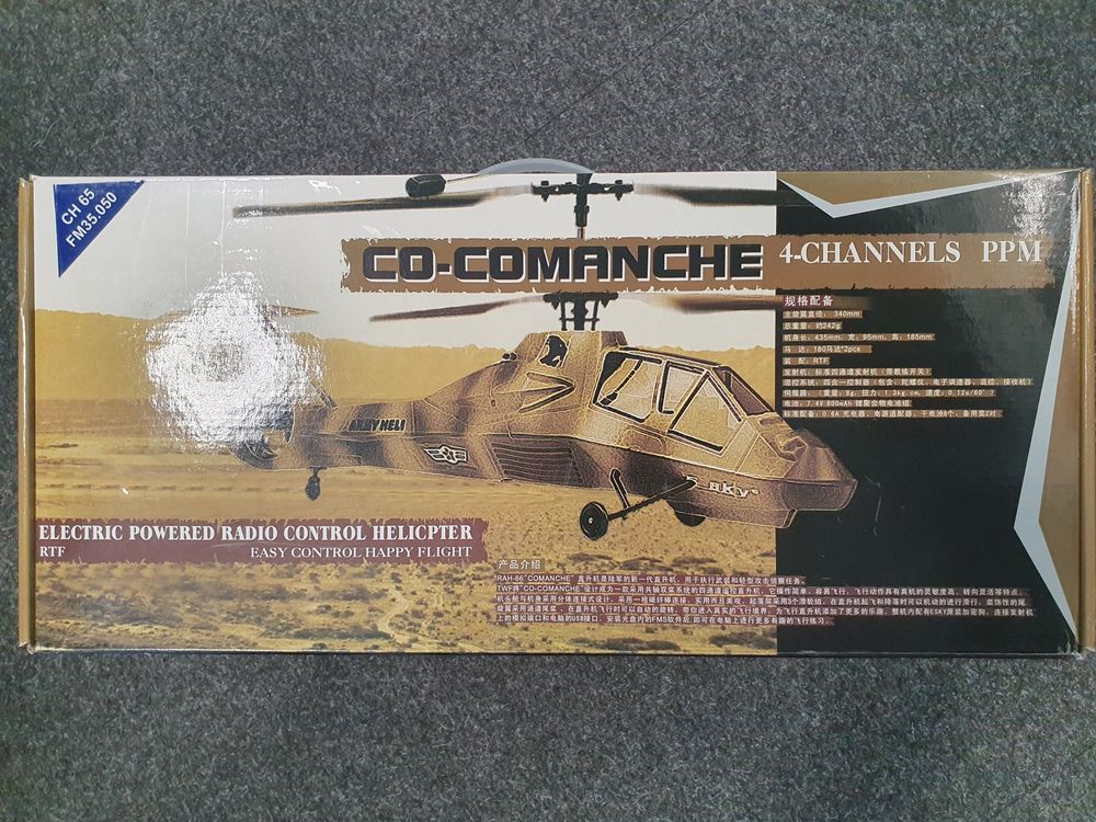 ESKY Co-Comanche 4CH Co-axial RC Helicopter (EK1H-E035) (Neu (gemäss ...