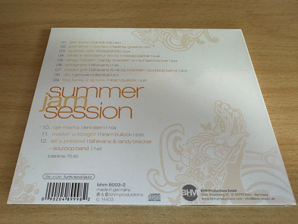 Various – Summer Jam Session (Gebraucht) in Rikon im Tösstal für CHF 8.5 – mit Lieferung auf ...