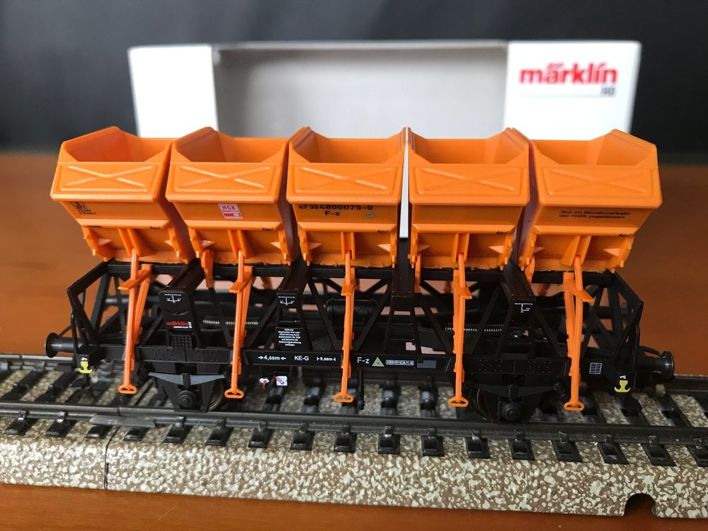 MÄRKLIN 48168 H0 Jahreswagen 2018 MULDEKIPPWAGEN OVP *** | Kaufen auf ...