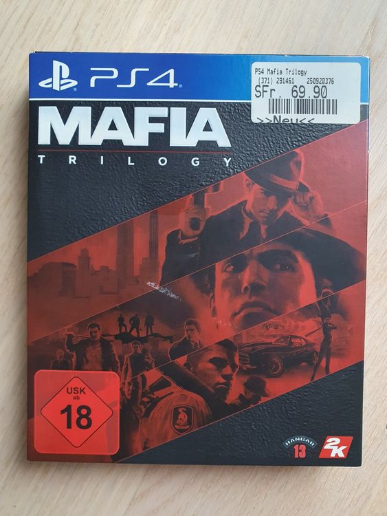 Mafia Trilogy PS4 Game mit 3 Discs | Kaufen auf Ricardo