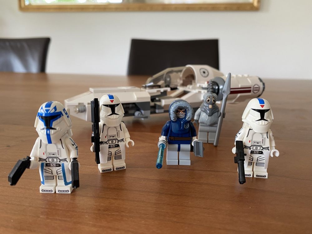 Lego Star Wars 8085 Freeco Speeder und Custom Clone Trooper (Neu ...