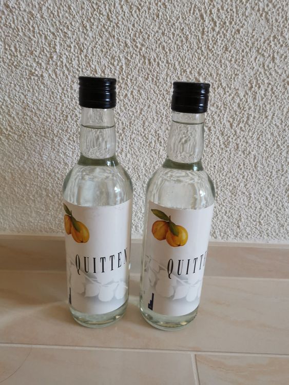 2 Flaschen Quitten Schnaps (Neu und originalverpackt) in Dornach für ...
