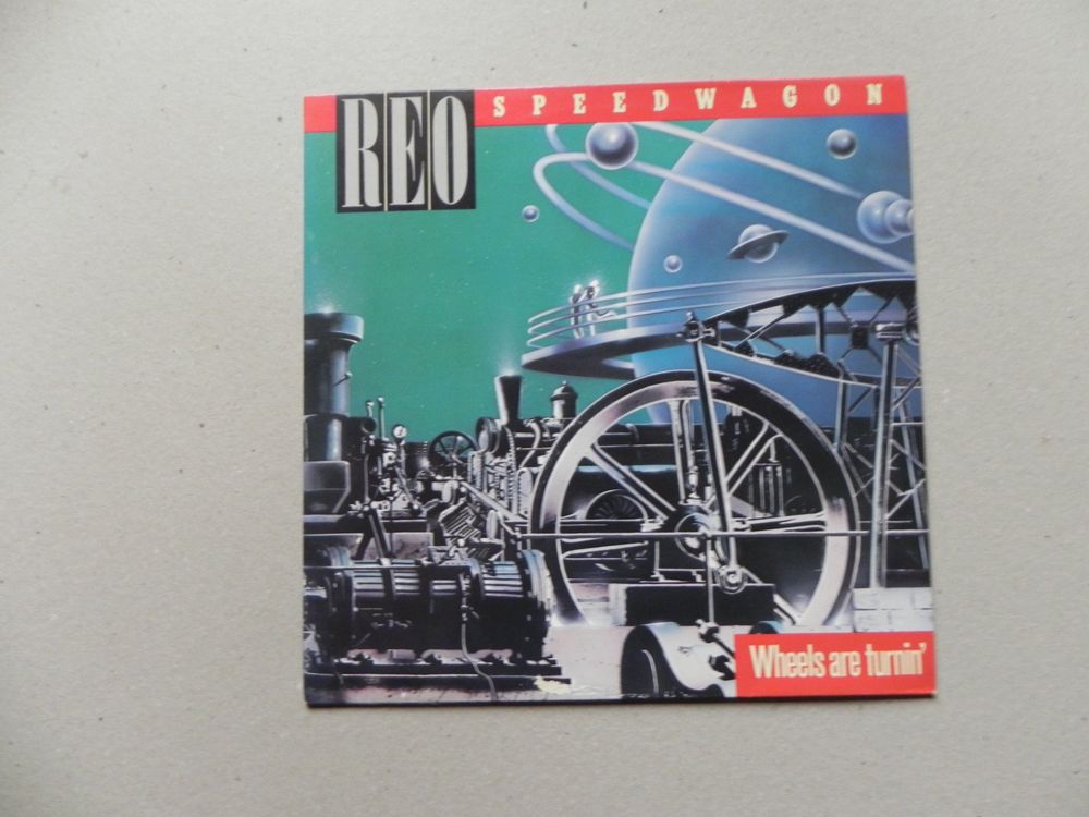 LP USA Hardrock Band REO Speedwagon 1984 Wheels are turnin` (Gebraucht ...