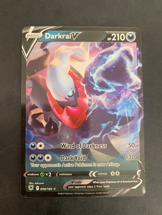 Darkrai v 98/189 carte Pokémon (Neu (gemäss Beschreibung)) in für CHF 2 – mit Lieferung auf ...