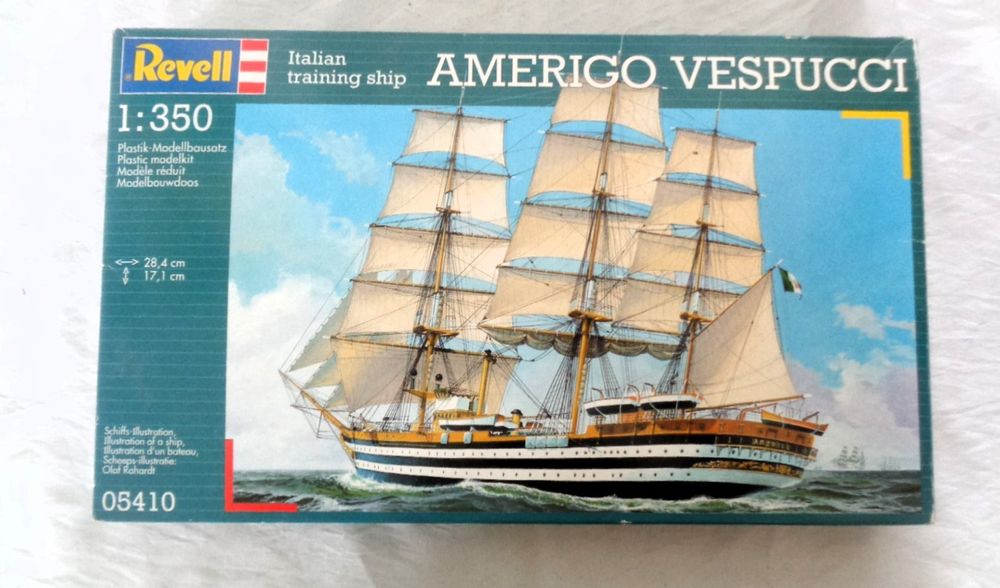 Revell - Segelschiff Amerigo Vespucci / Modellbausatz 1:350 | Kaufen ...