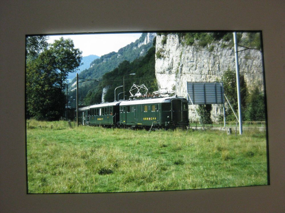 Dia: OeBB Klus RFe 4/4 1999 (Neu (gemäss Beschreibung)) in Malters für ...