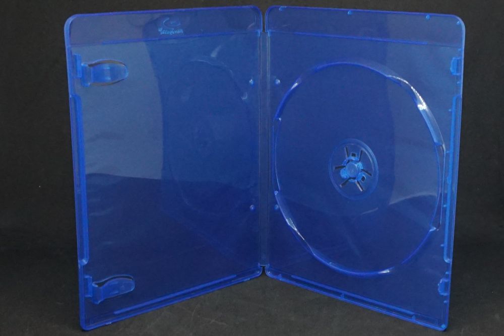 10er Pack, Blu-ray Soft-Hüllen, blau-transparent, 1 Disc (Neu und ...