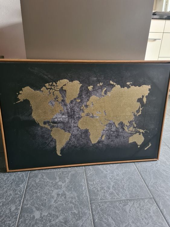 Weltkarte Bild | Kaufen auf Ricardo