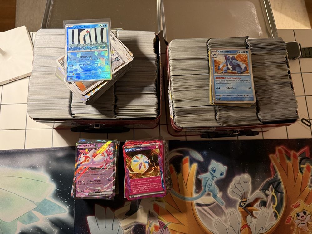Pokemon ca 3000 Holos/Reverse/EX/V (Gebraucht) in Zürich für CHF 100 – mit Lieferung auf Ricardo ...