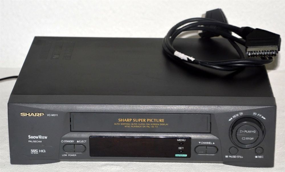 Videorecorder VHS Sharp VC-M311SVM magnétoscope (Gebraucht) in Collonges für CHF 60 – mit ...