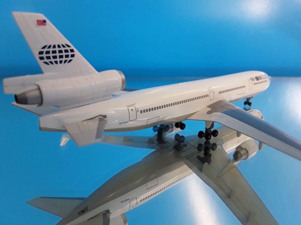 Modellfugzeug _ McDonell Douglas MD-11 WORLD Airways _ 1:400 | Kaufen ...