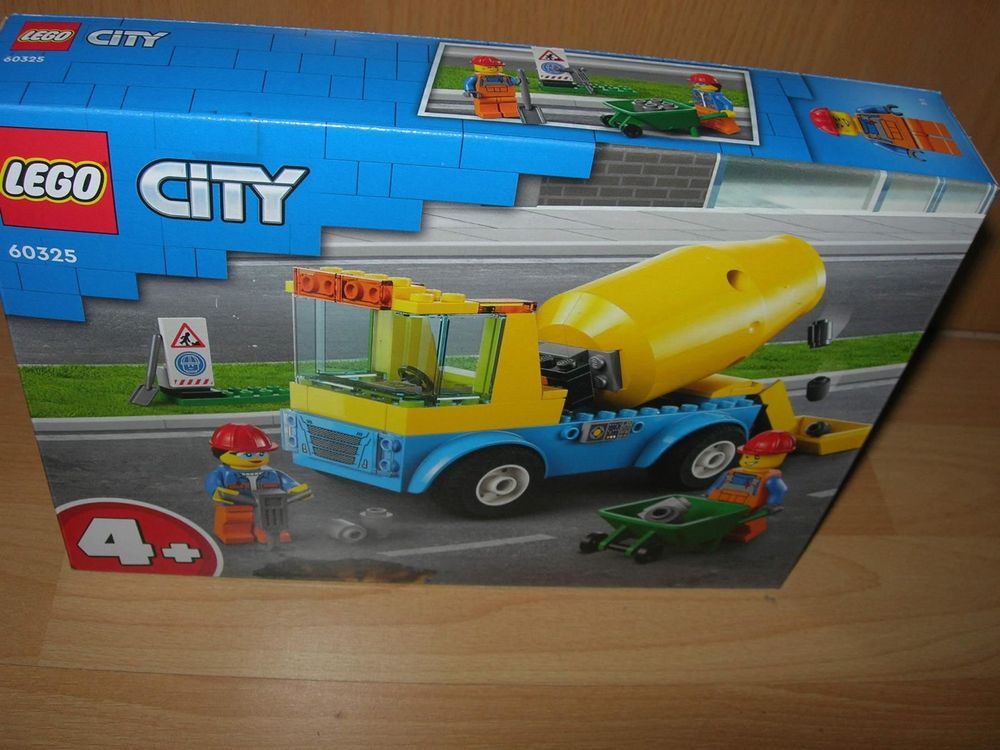 LEGO City 60325 Betonmischer (Neu und originalverpackt) in Hornussen ...