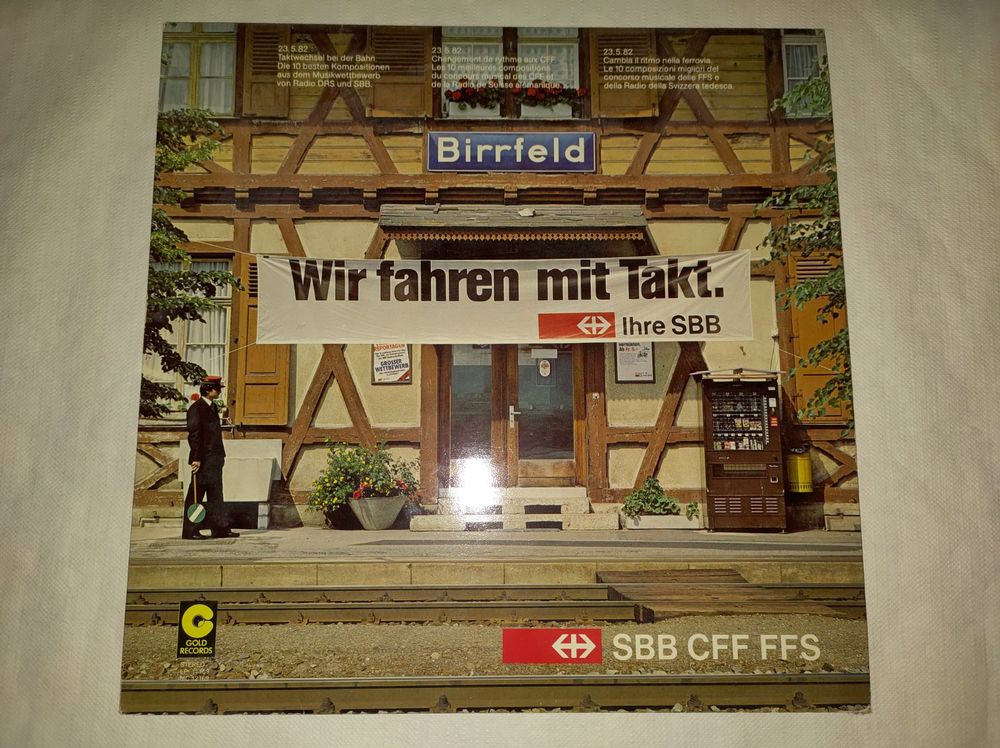 SBB CFF FFS SCHALLPLATTE VINYL BIRRFELD BAHNHOF LUPFIG BIRR (Gebraucht) in Lupfig für CHF 39 ...
