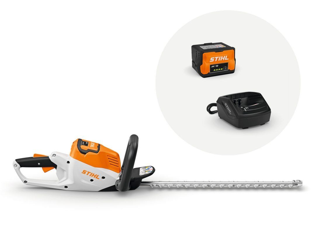 Stihl Akku Heckenschere Mit Akku Und Ladegerat