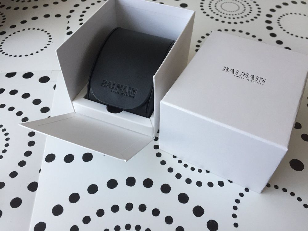 PIERRE BALMAIN ORIGINAL - WATCH CASE BOX ECRIN - NEW !!! (Neu (gemäss ...