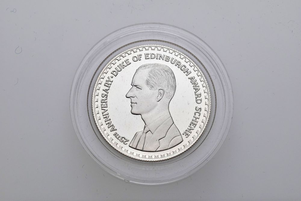 Lesotho, 25 Maloti 1981. Duke of Edinburgh. 15.55 g. Fein-AR (Gebraucht) in Solothurn für CHF 10 ...