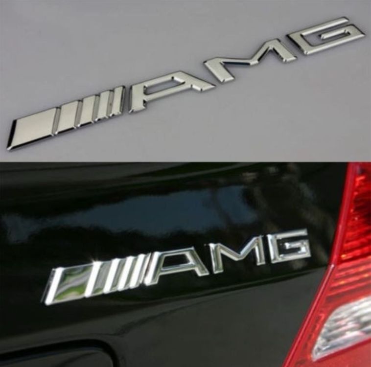 AMG Emblem Logo in Chrom | Kaufen auf Ricardo
