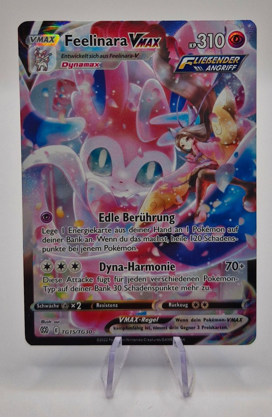 Feelinara VMAX / Sylveon / Strahlende Sterne / BRS TG15 (Neu (gemäss ...