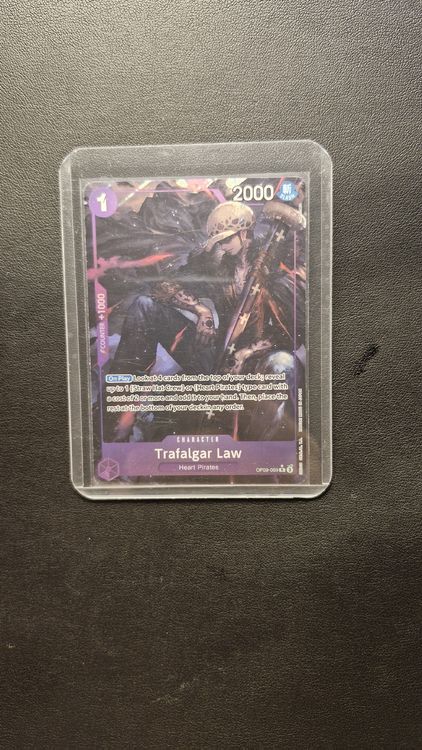 One Piece TCG - Trafalgar Law - Parallel OP09 (Neu (gemäss Beschreibung ...