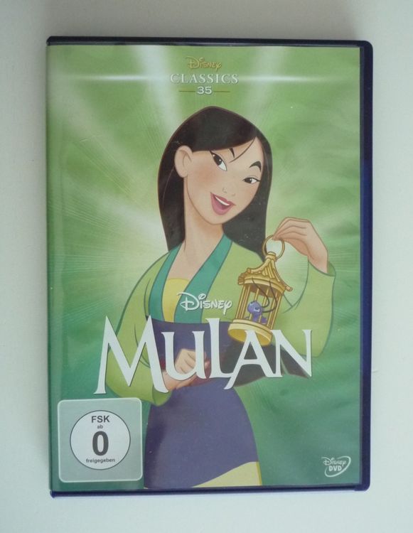 Disney „Mulan“ (1998) DVD-Disc ist neuwertig (Gebraucht) in Aarau für ...