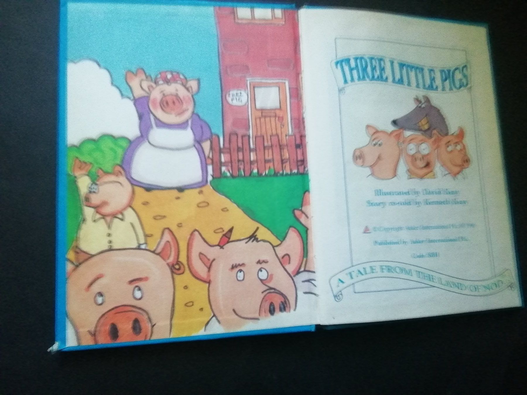 Three Little Pigs. A Tale from the Land of Nod. In English (D'occasion ...