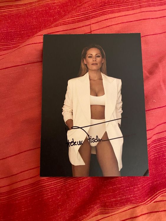 Autogrammkarte Helene Fischer handsigniert | Kaufen auf Ricardo
