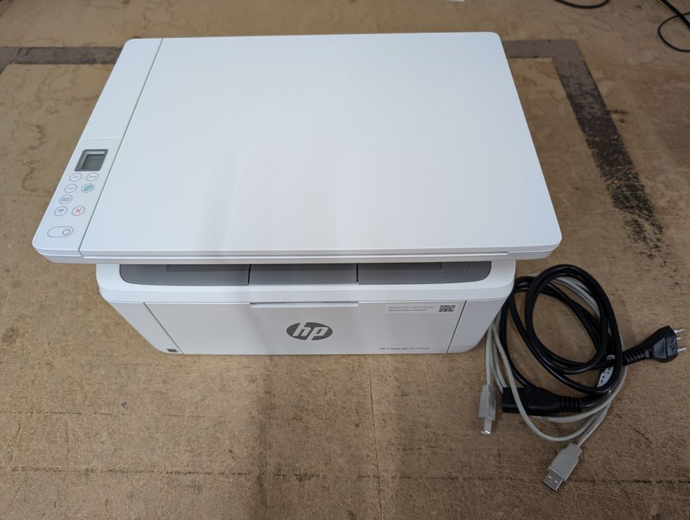 HP LaserJet MFP M140we Print Scan Copy BW 20 ppm 142A 7MD72E (Gebraucht ...