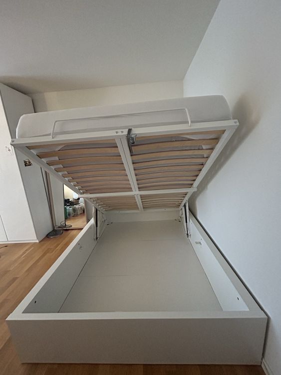 Malm Bett Mit Aufbewahrung