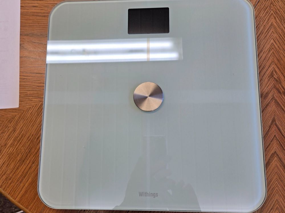 Withings Connected Body Scale Wbs01 Wifi Weiss Gebraucht In