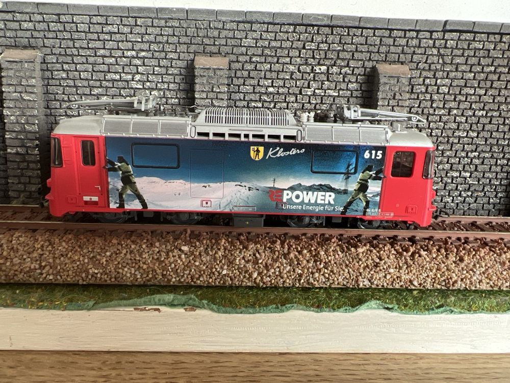 Bemo 1358 155 RhB Ge 4/4 II 615 RE Energie Digital (Gebraucht) in ...