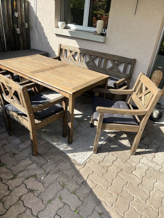 Hochwertige Terrassenmöbel aus Robinienholz (Gebraucht) in Uitikon Waldegg für CHF 14 – nur ...