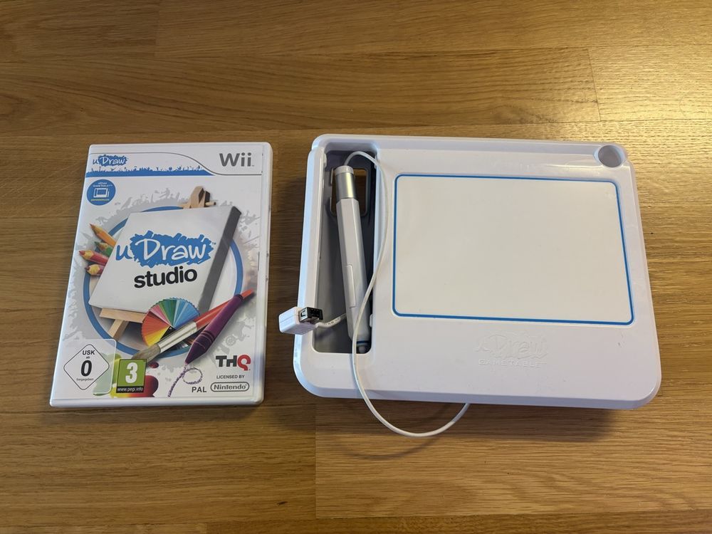 U Draw Game Tablet inkl. U Draw Studio Game (Wii) | Kaufen auf Ricardo