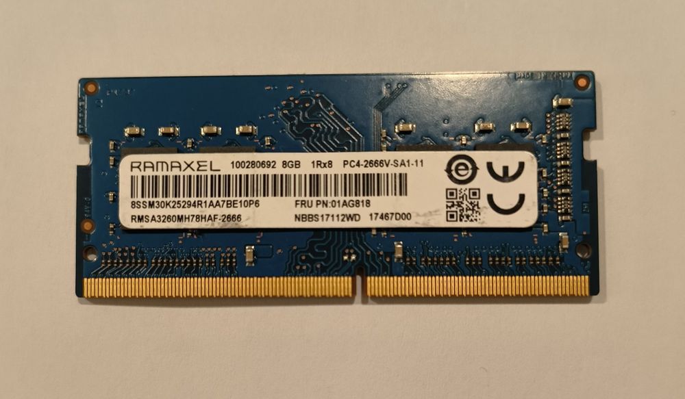 Ramaxel 8 GB DDR4 Ram (Gebraucht) in Fislisbach für CHF 10 – mit ...