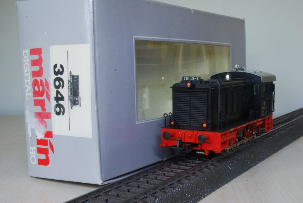Märklin 3646 DB BR 36 Diesel- Rangierlok AC digital OVP (Neu und ...