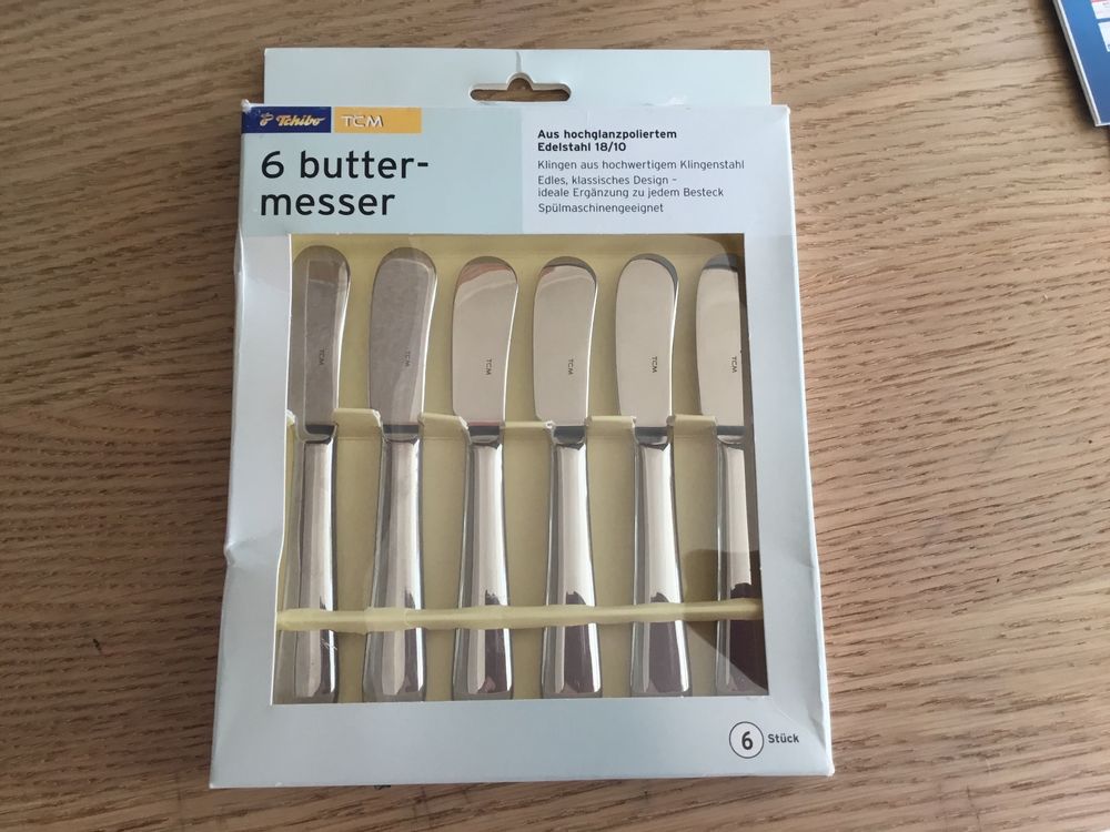 6 neue Buttermesser von TCM (Neu und originalverpackt) in Zürich für ...