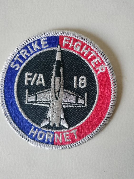 Armee Militär F/A 18 Badge Aufnäher (Neu (gemäss Beschreibung)) in für ...