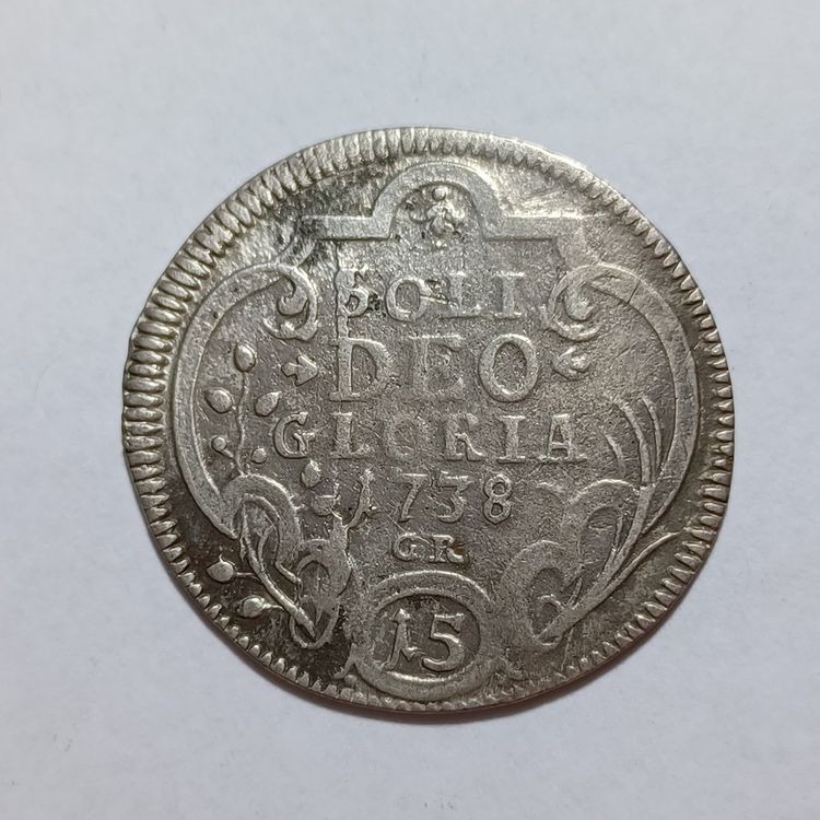 15 Kreuzer (Oertli) 1738 Stadt St. Gallen (Gebraucht) in Pfäffikon ZH für CHF 100 – mit ...