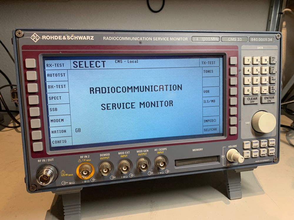 Rohde&Schwarz CMS33 Funkmessplatz (Gebraucht) in Nottwil für CHF 1899 ...