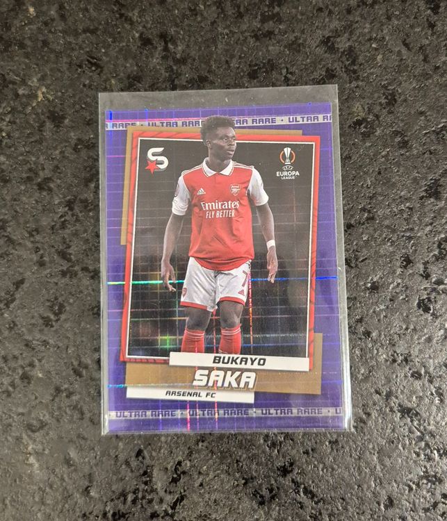 Bukayo Saka /99 - Arsenal - Topps (Neu (gemäss Beschreibung)) in Burg ...