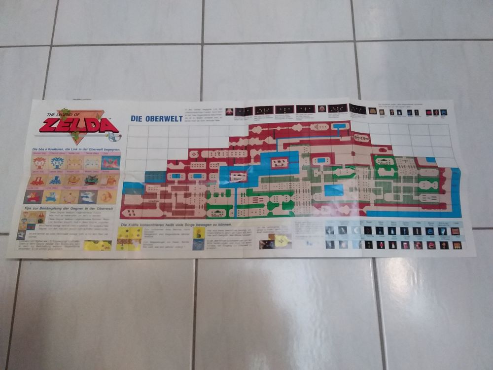 NES Zelda Map (Gebraucht) in Ligornetto für CHF 67 – mit Lieferung auf ...