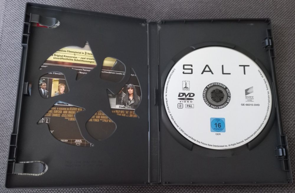 Salt, Angelina Jolie, Liev Schreiber, DVD | Kaufen auf Ricardo