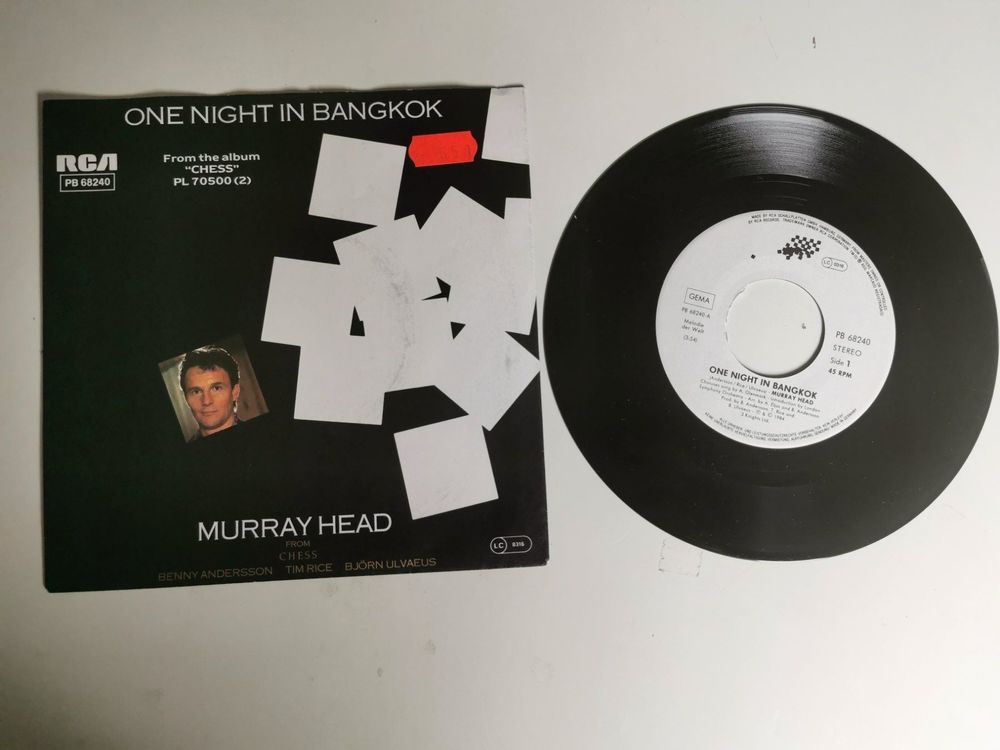 Murray Head – One Night In Bangkok (Gebraucht) in Grafenried für CHF 4 ...