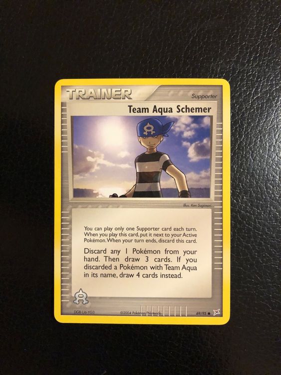 Ex Team Magma vs. Team Aqua - Team Aqua Schemer 69/95 NM | Kaufen auf Ricardo