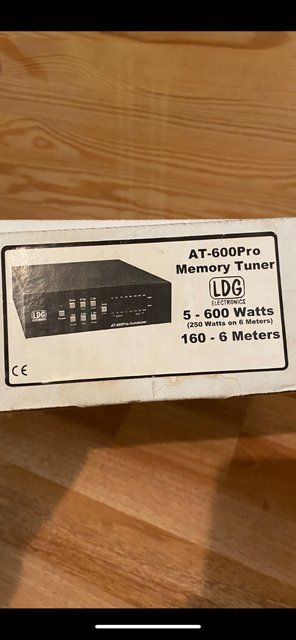 LDG 600 Pro Memory Tuner 5 - 600 Watts (Gebraucht) in Bironico für CHF ...