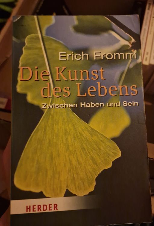 Erich Fromm: Die Kunst des Lebens | Kaufen auf Ricardo