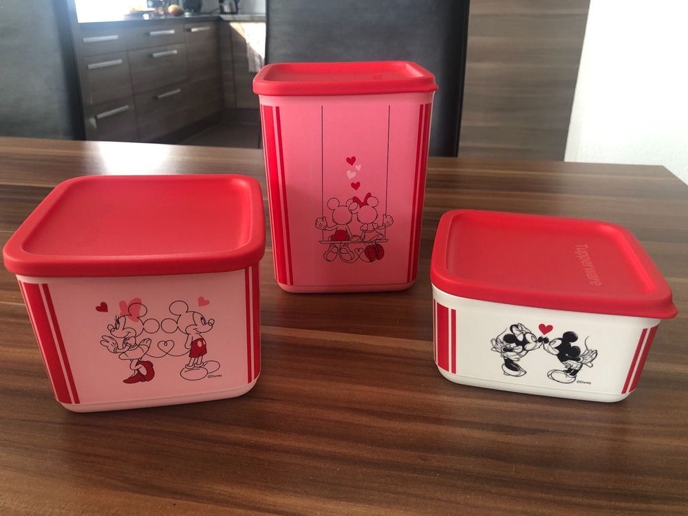 Tupperware Set Mickey Mouse + Shaker (Neu und originalverpackt) in ...