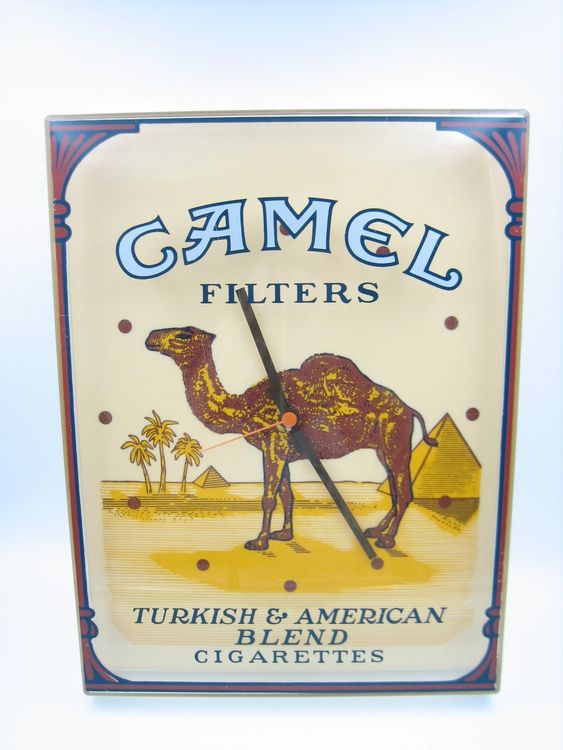 Vintage Camel Filters Werbe Uhr RAR | Kaufen auf Ricardo